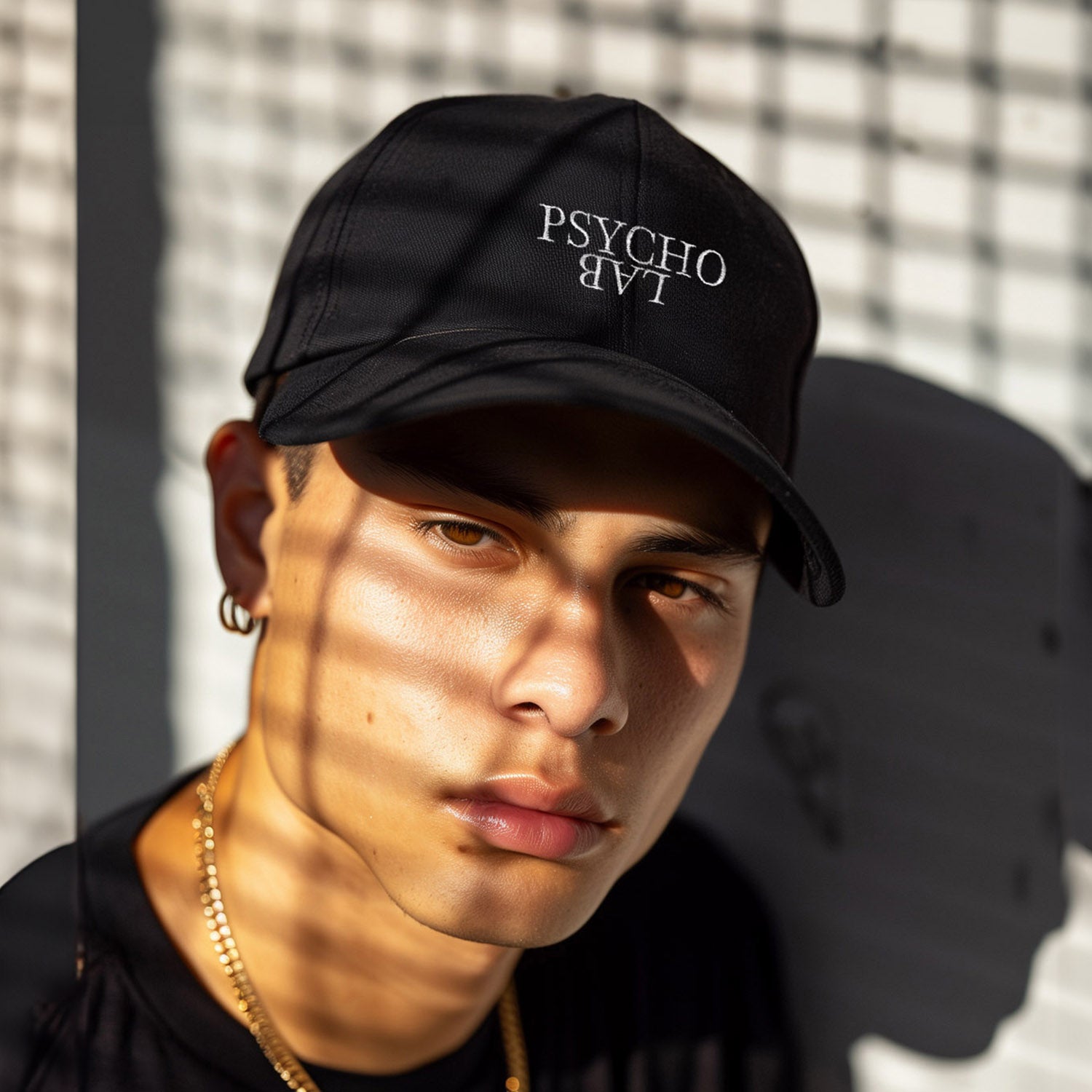 Cap White Reversed - Streetwear style | PsychoLab